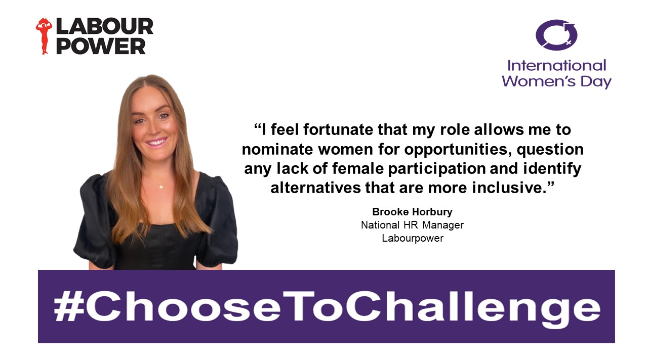 CHOOSE TO CHALLENGE - IWD 2021 - Labourpower